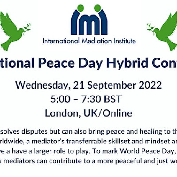 International Mediation Institute (IMI) | Just Peace